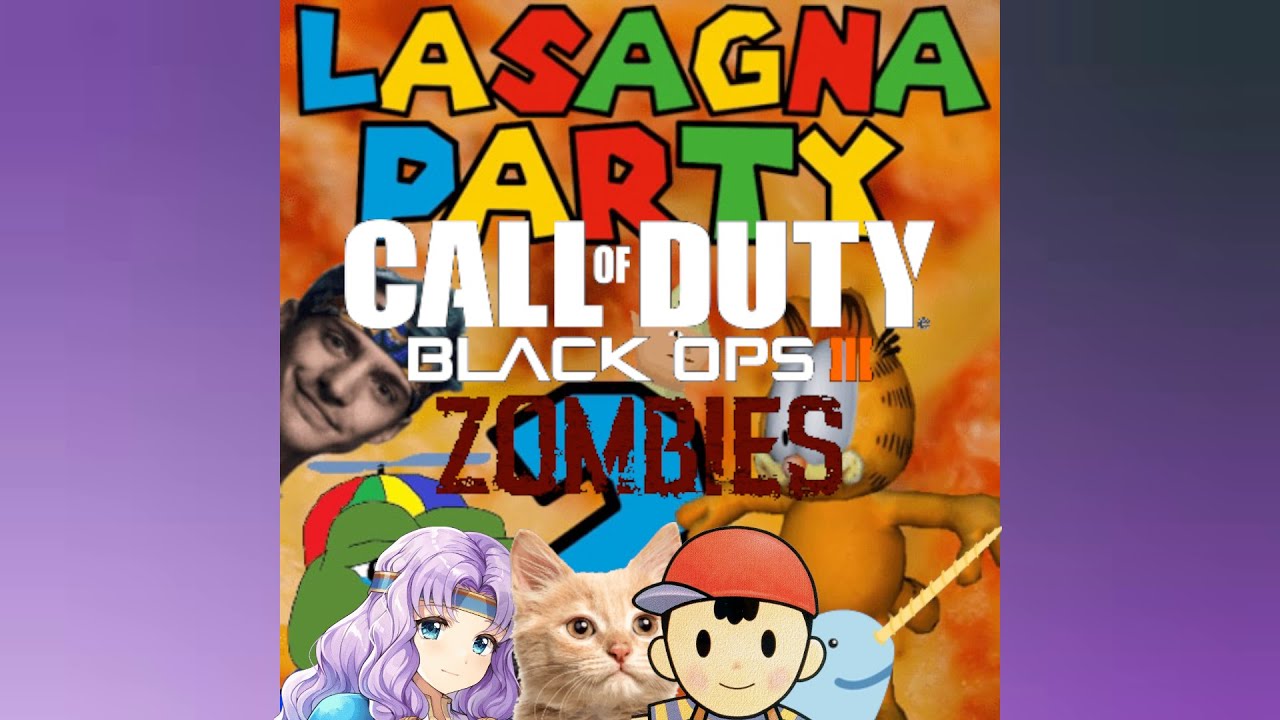 Me and the Gang Play Black Ops III: Zombies - Lasagna Party 2 - YouTube