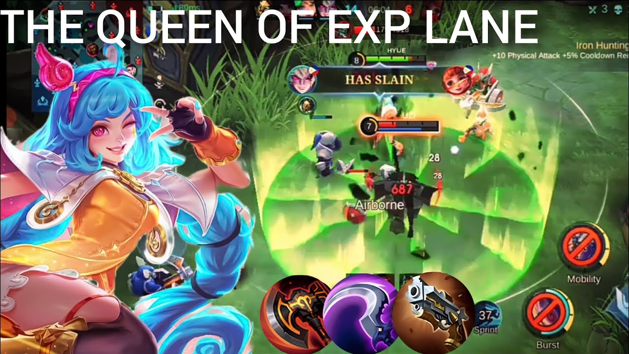 CICI, THE QUEEN OF EXP LANE | NAPAKA-OP | CICI GAMEPLAY 2024 #mlbb # ...