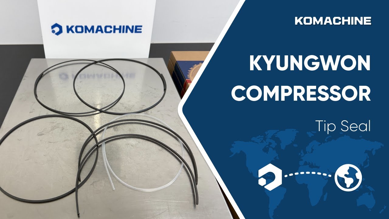 KYUNGWON COMPRESSOR / Tip Seal (LB5L (C7500001)) / INV-06607 - YouTube
