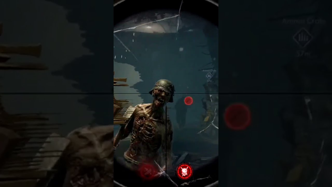 This shot was NUTS! | Zombie Army 4 #shorts #ZombieShorts #zombies ...