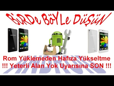 GM Discovery AiR Uygulama Alanı Yükseltme, Hafıza Arttırma,  Cihazda Yeterli Alan Yok ÇÖZÜM, ROM'suz