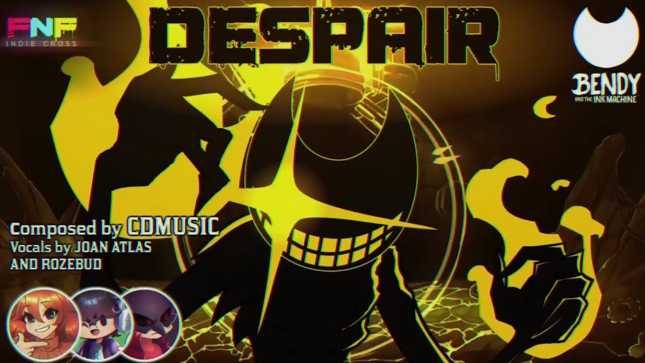 Despair instrumental OST FNF Indie cross - YouTube