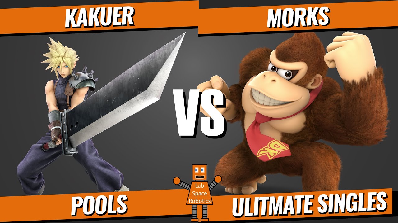 Midwest Smash Local Tournament Gameplay - (Kakuer) Cloud vs Donkey Kong ...