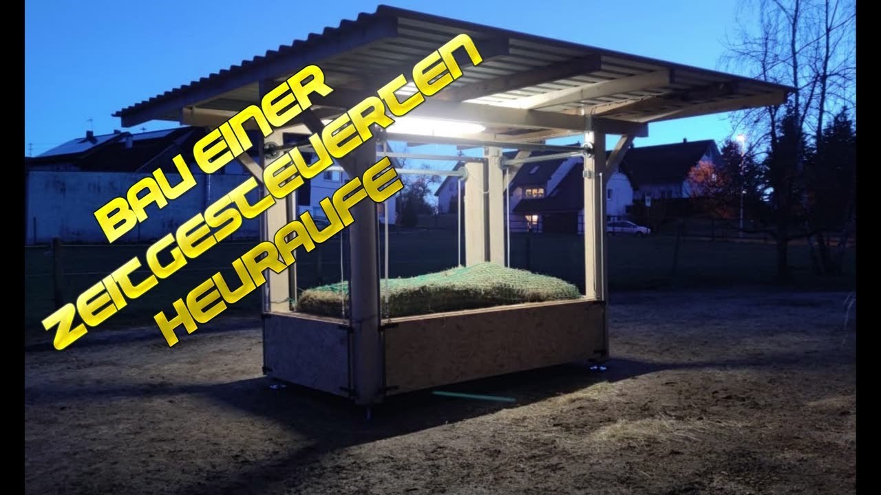 Eck Heuraufe Selber Bauen