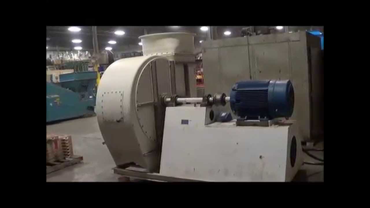 Ceilcote 19,400 CFM 75 HP Fiberglass Exhaust Blower EB2046 - YouTube