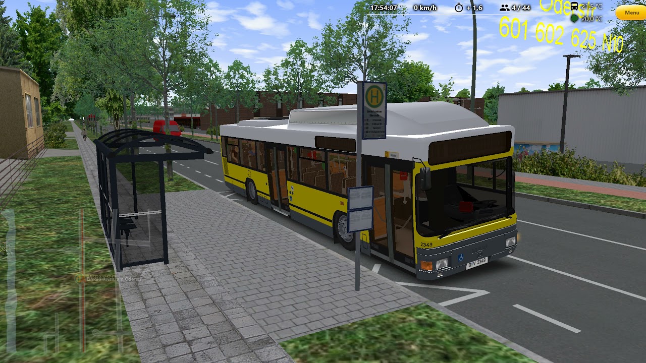 OMSI 2 - MAN NL202 CNG ZF with better lockup and kickdown! (test) - YouTube