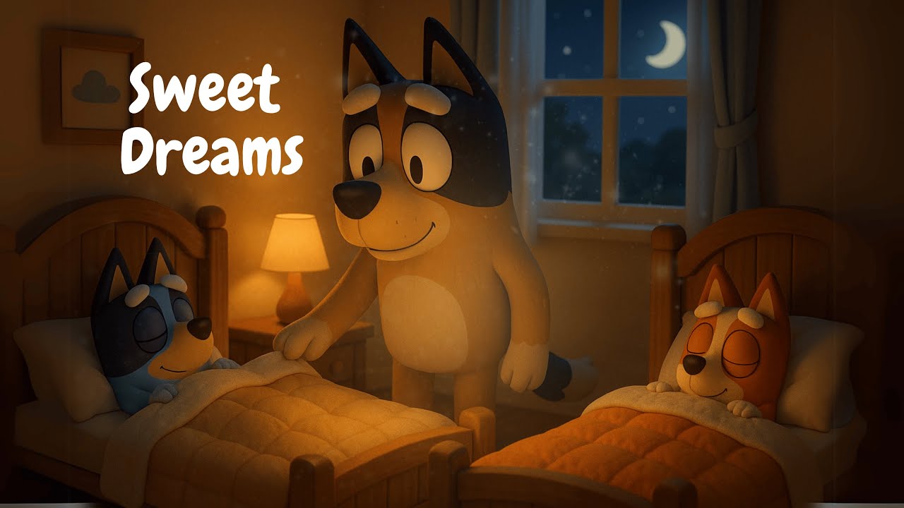 Bluey-Inspired Music Box Lullaby | Gentle Bedtime Melodies for Kids ...