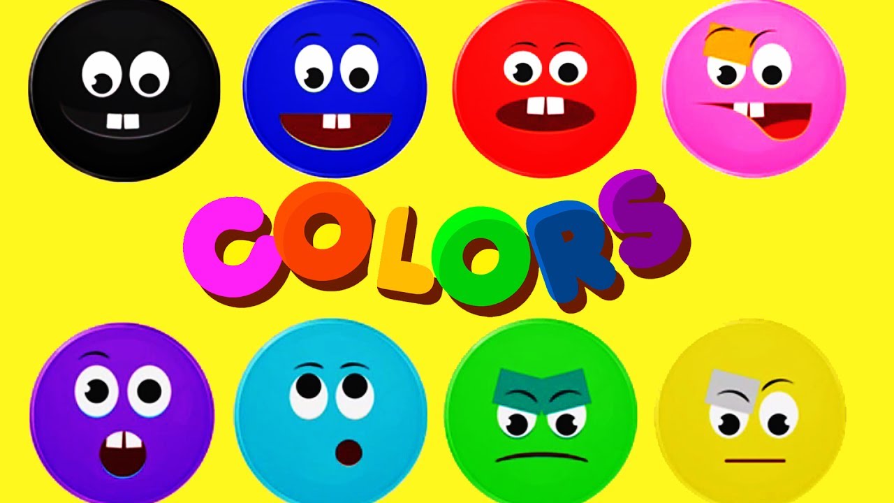 Learn Colors With Animals Colors For Children Learning Video Colours ...