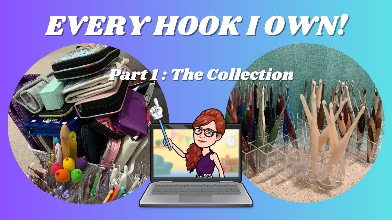 My ENTIRE Hook Collection (Ep.1) #crochetcommunity - YouTube
