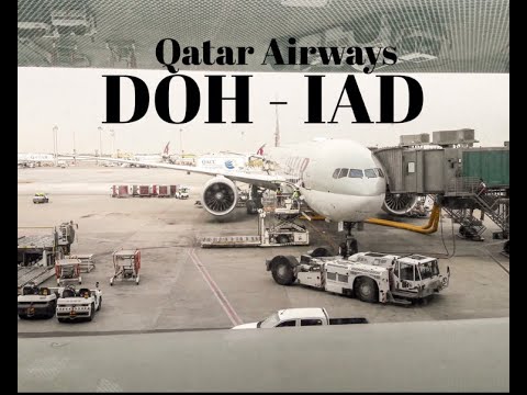 Qatar Airways | Doha to Washington DC | Boeing 777 | Flight - YouTube