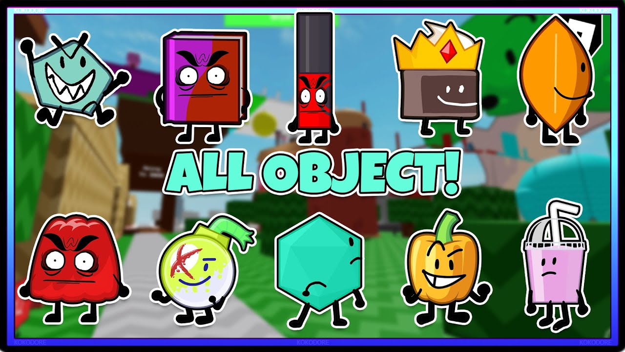 HOW TO FIND ALL 39 NEW OBJECTS in Find The BFDI Character SUPERCHANGED ...