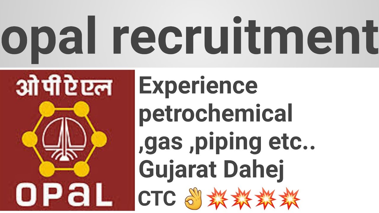opal| new opening | petrochemical | Gujarat Dahej |experience - YouTube