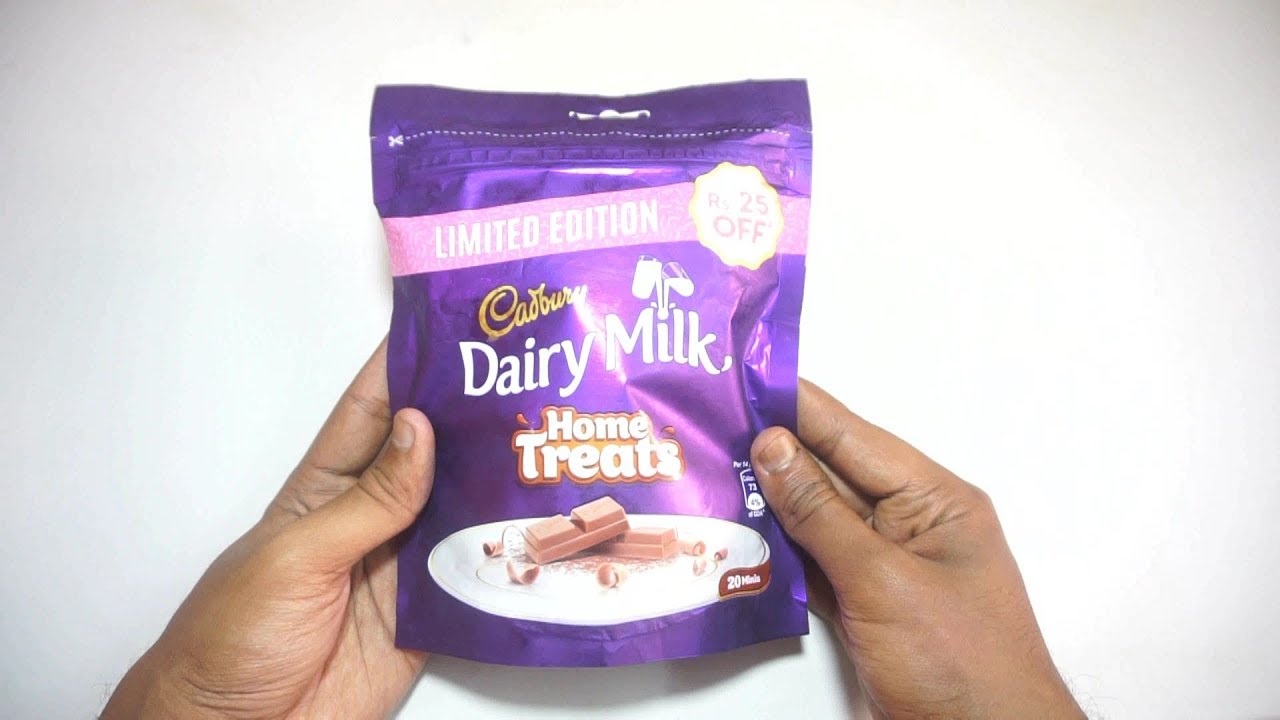 Cadbury Dairy Milk Home Treats Limited Edition - YouTube