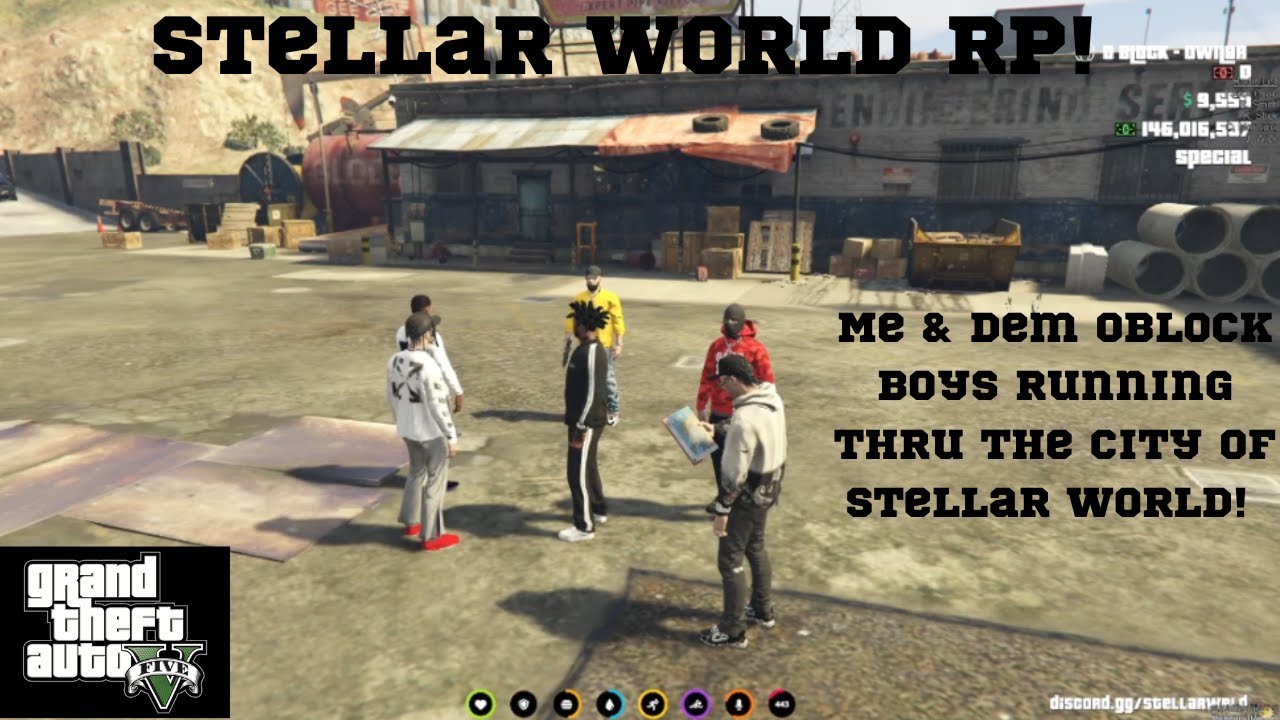STELLAR WORLD RP! ME & DA GANG JUST RUNNING THRU THE CITY OF STELLAR ...