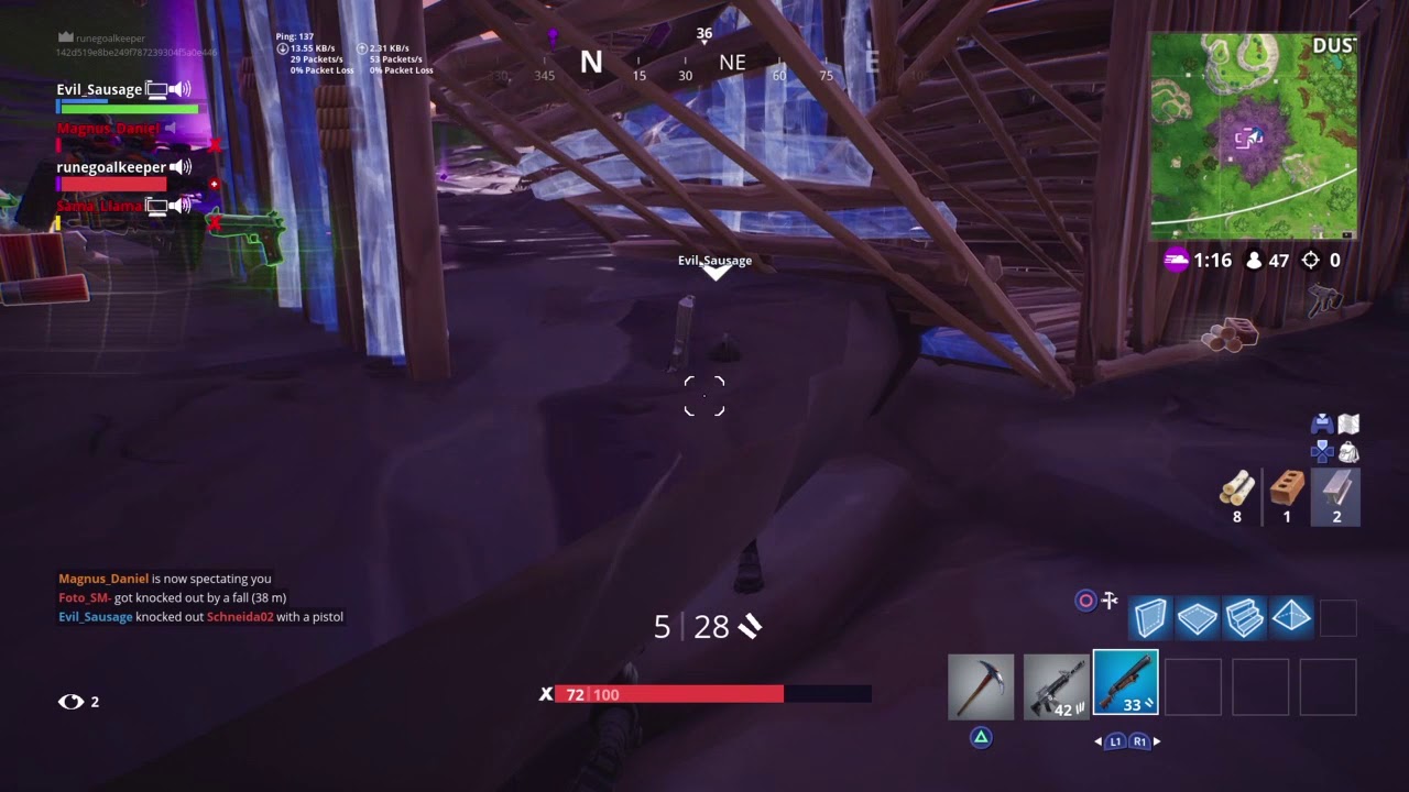 New bug in fortnite - YouTube