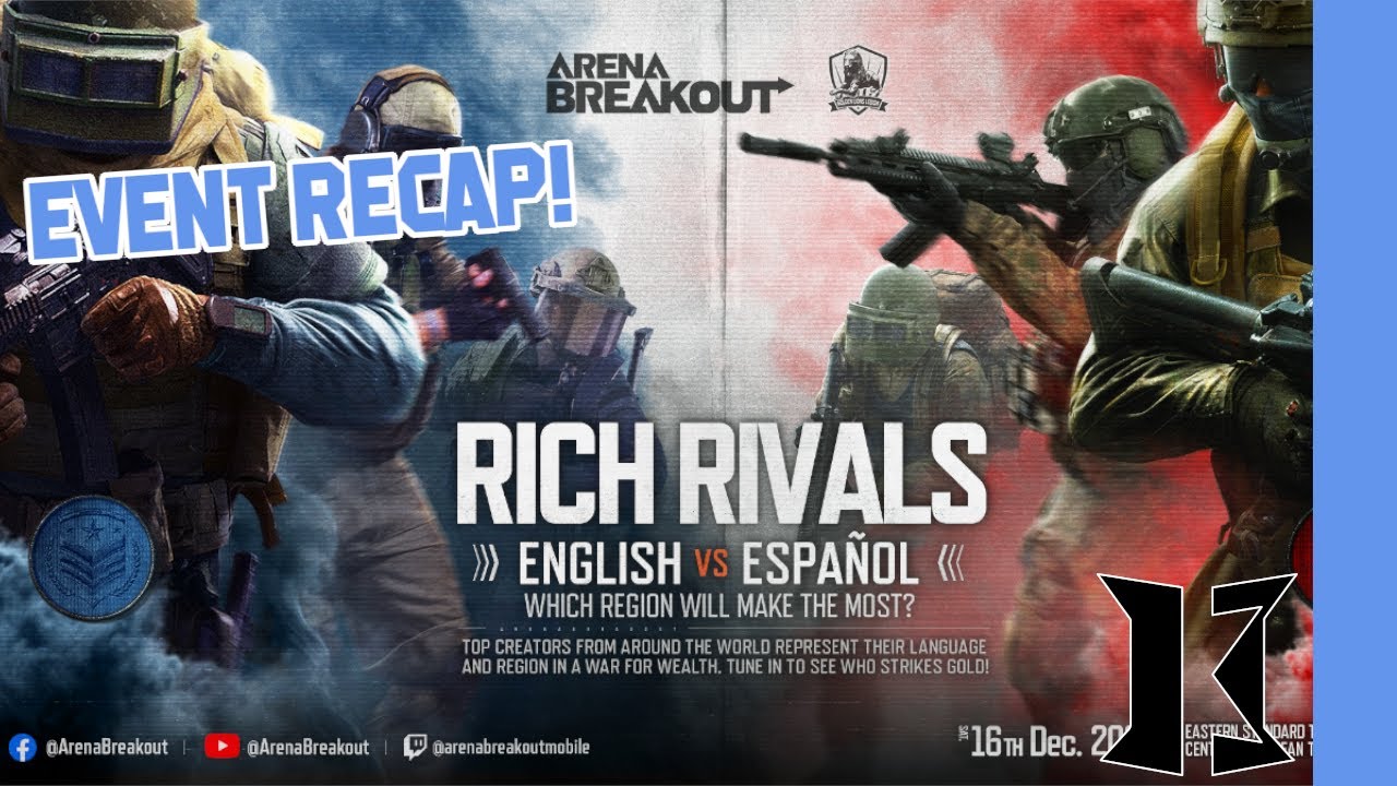RICH RIVALS EVENT WRAPUP! | Arena Breakout - YouTube