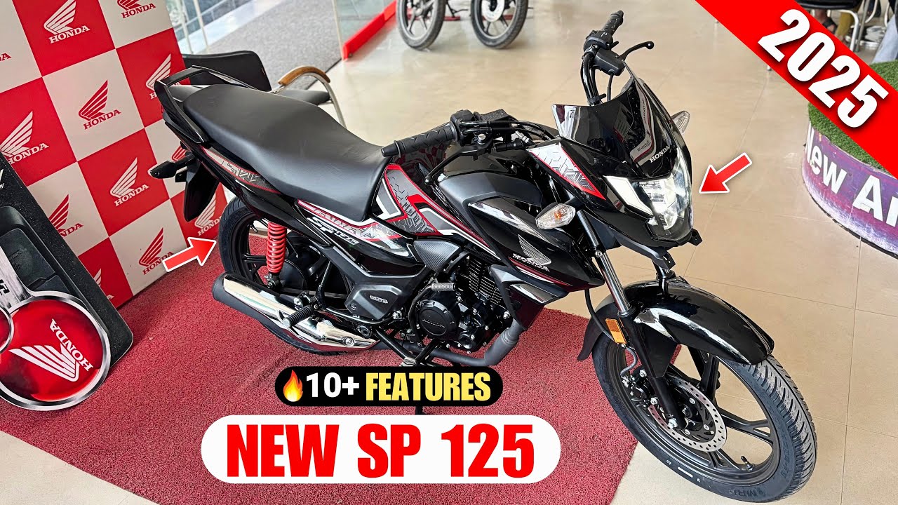 2025 🔥New Honda Sp 125 OBD 2B Model Launch - On Road Price, Mileage ...