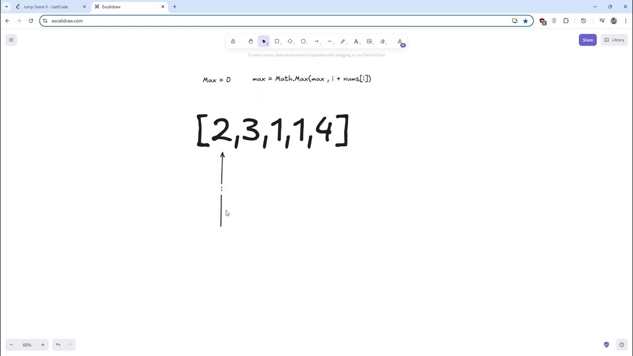 Jump Game II LeetCode 45 medium C# - YouTube