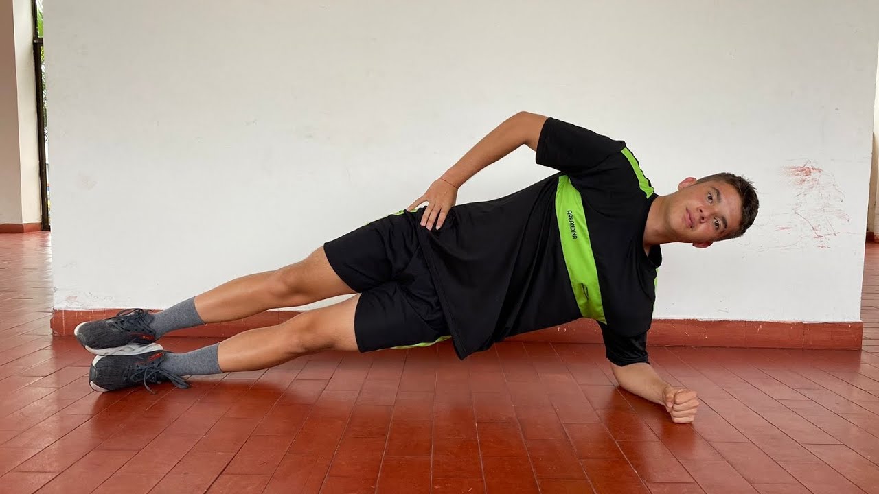 Explicación de la plancha lateral "side plank" y los músculos del core ...