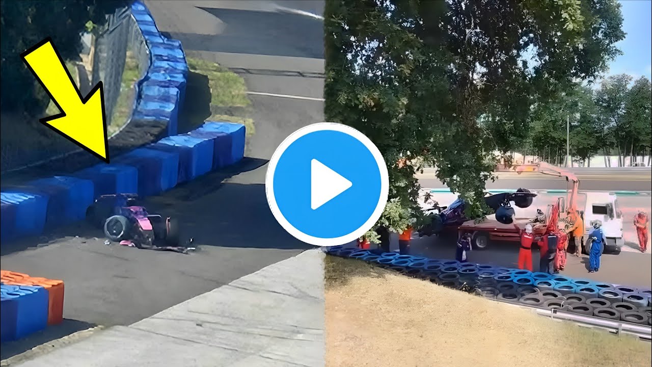 Franco Colapinto CRASH at Hungaroring 2025 – Major F1 Testing Accident ...