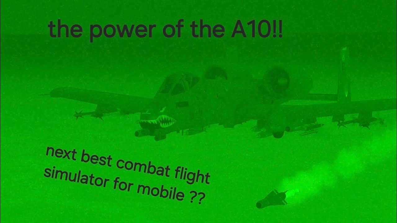 GROUND TROOPS FEAR ME || POWER OF THE A10 WARTHOG / WEAPONS SHOWCASE ...