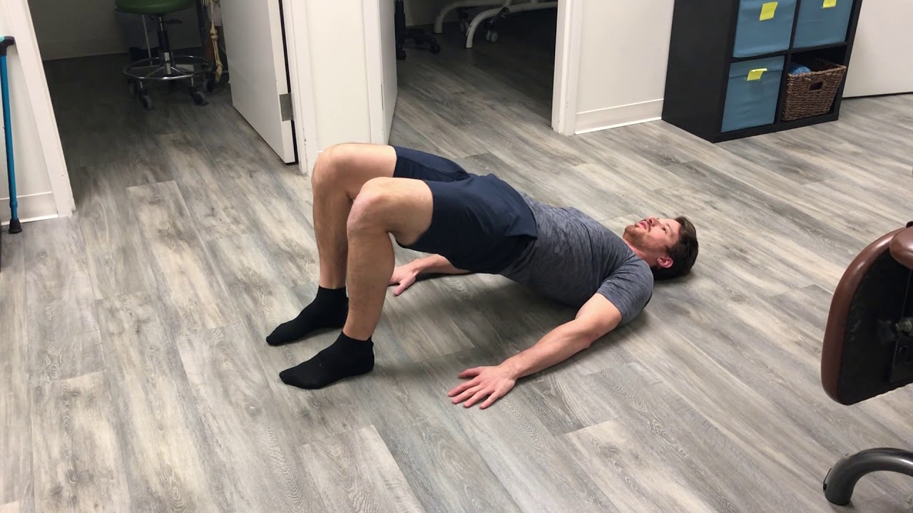 Floor Eccentric Hamstring Curls - YouTube