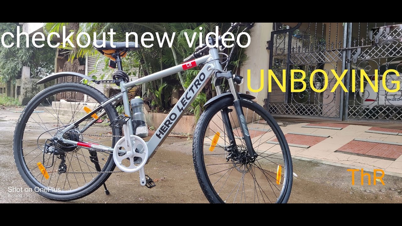 Hero Lectro C8 700c Hybrid 2021 I Unboxing I E- bikeI Best Cycle I ...