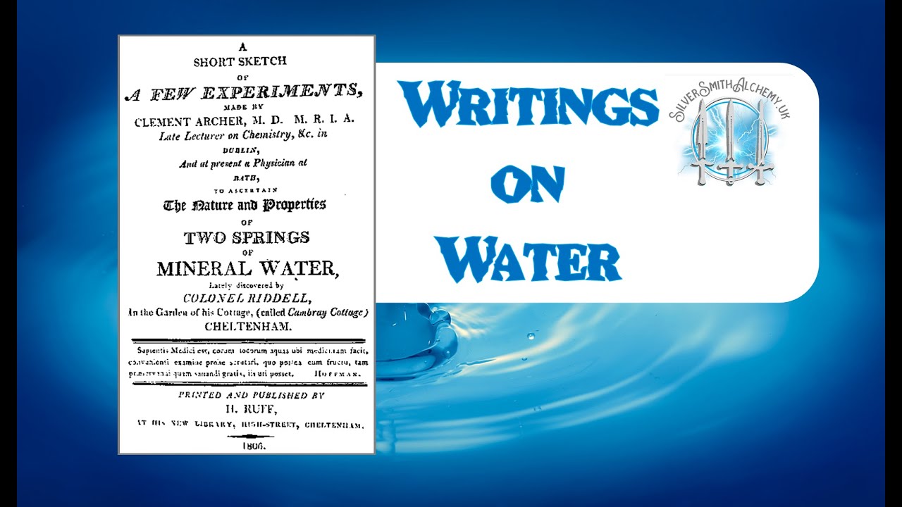 The nature and properties of two springs of mineral water - Cheltenham ...