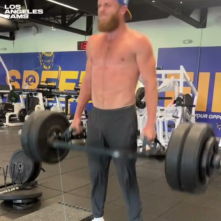 COOPER KUPP COMEBACK SZN LOADING 🔥 #workout - YouTube