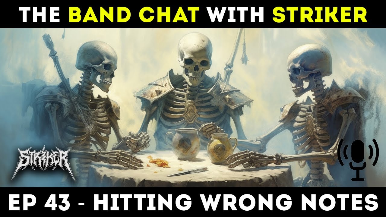 THE BAND CHAT with STRIKER PODCAST - EP 43 - Hitting Wrong Notes - YouTube
