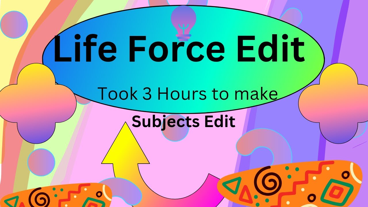 A Cinematic Edit Of Subjects | Life Force Slowed Song| - YouTube