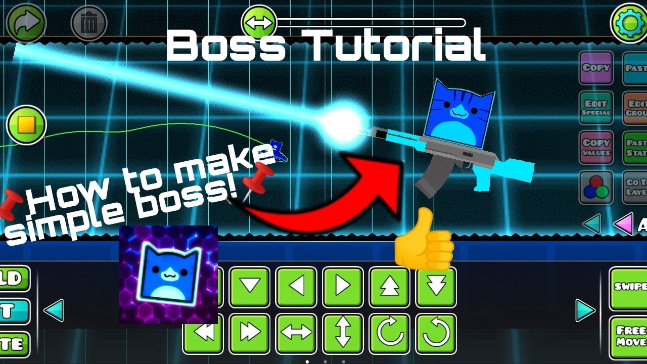 How to Make Simple boss in GD(Step by step) - YouTube