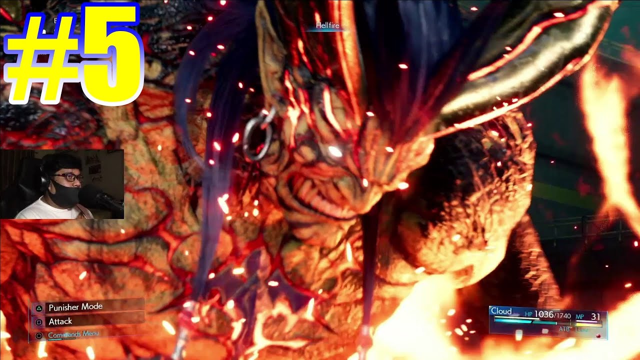 SUMMON IFRIT..!! | Final Fantasy VII Remake (Part 5) - YouTube