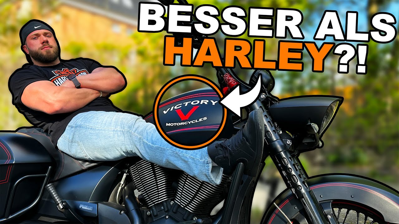 Victory OHNE UMBAUTEN lässt Harley alt aussehen... - FLEX MY RIDE #21 - YouTube