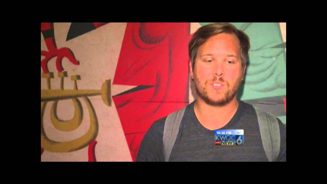 KWQC TV6 News: Garrett Goodwin presented by QC Rock Academy - YouTube