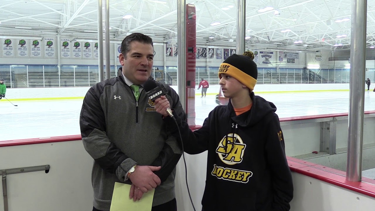 Varsity Ice Hockey: Head Coach Bob Lund (Postgame) - YouTube