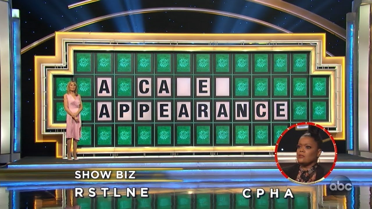 celebrity wheel of fortune bonus round (1-28-2021) - YouTube