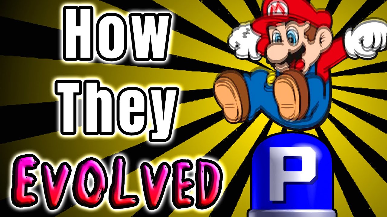 Super Mario - Evolution Of The P SWITCH (1988 - 2020) - YouTube