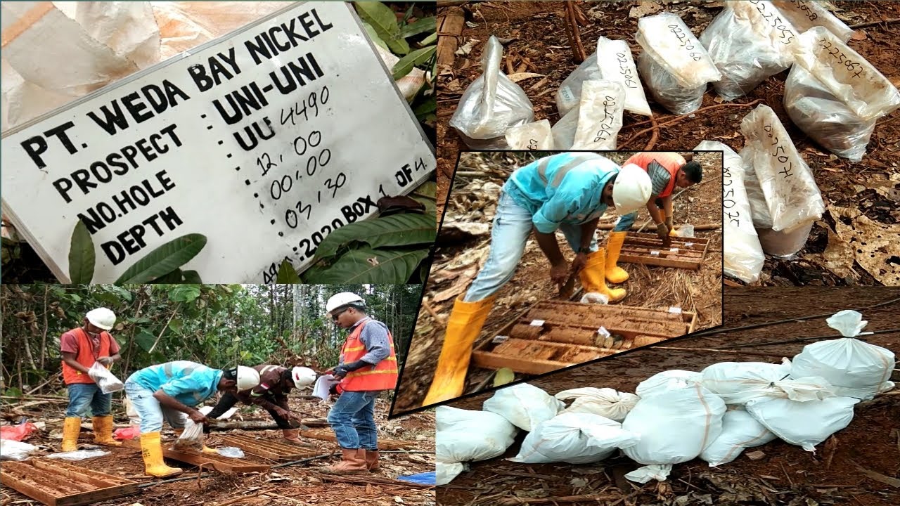 Sampling Ore Nickel || PT. Weda Bay Nickel - YouTube