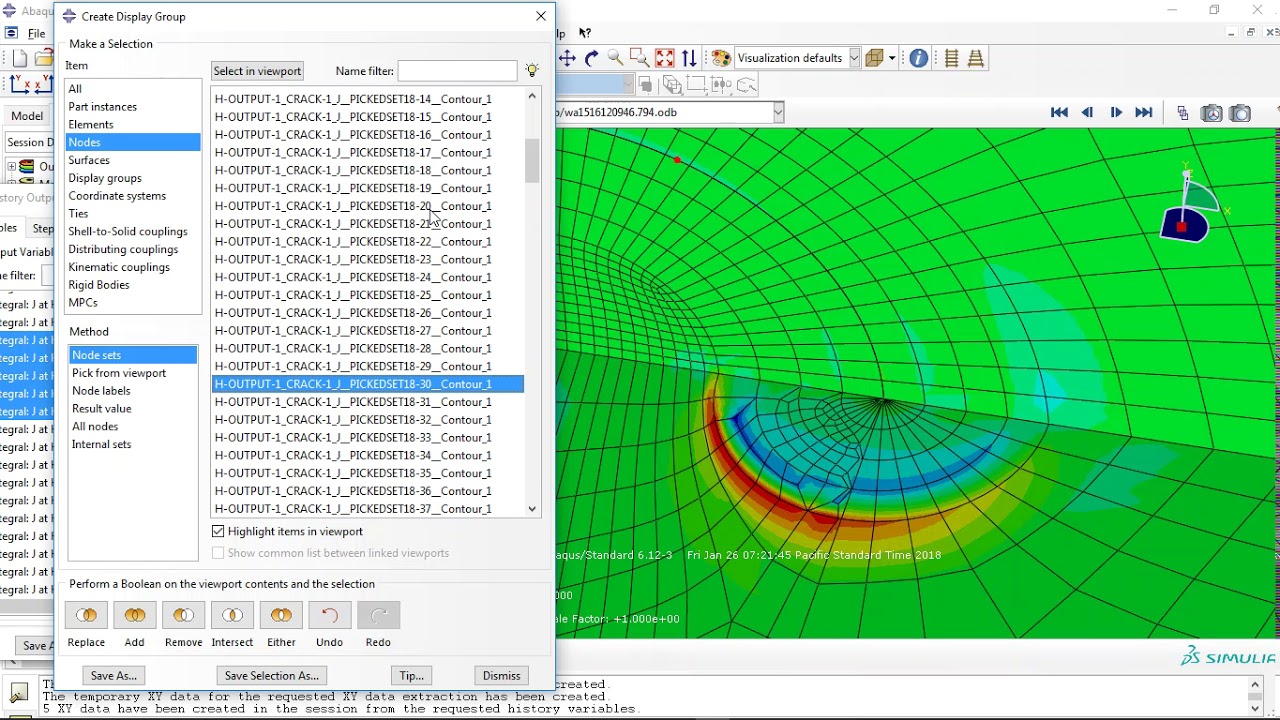 Simulation modeling ellipsoid crack in the pressure vessel in Abaqus - YouTube