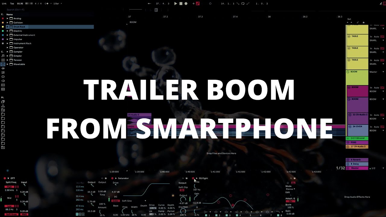 Sound Design Tutorial: From Smartphone To Trailer Boom - YouTube