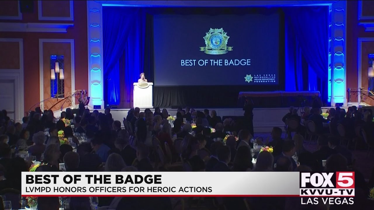 LVMPD hosts Best of the Badge Gala - YouTube
