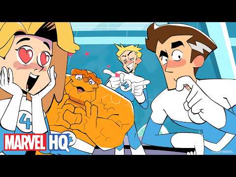 H.E.R.B.I.E.’s Doombot Crush 😮💔 | Fantastic Four: Adventures with H.E.R.B.I.E. | @MarvelHQ