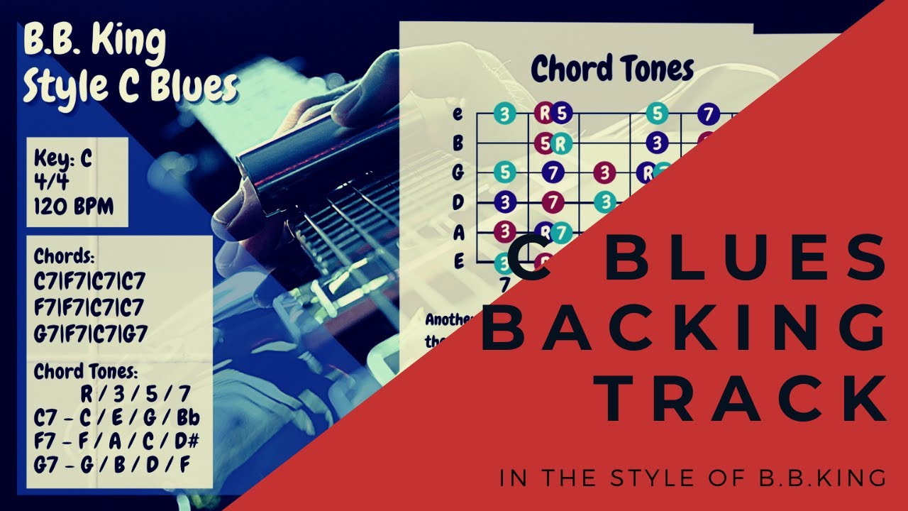 C Blues Backing Track - Style of B.B.King - Guitar Improv Lesson ...