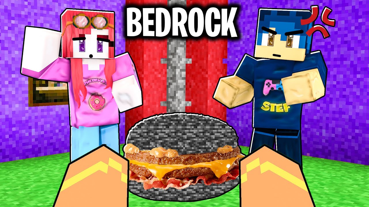 REGALO IL PANINO di BEDROCK A STEF E PHERE - Vita in Città Minecraft ...