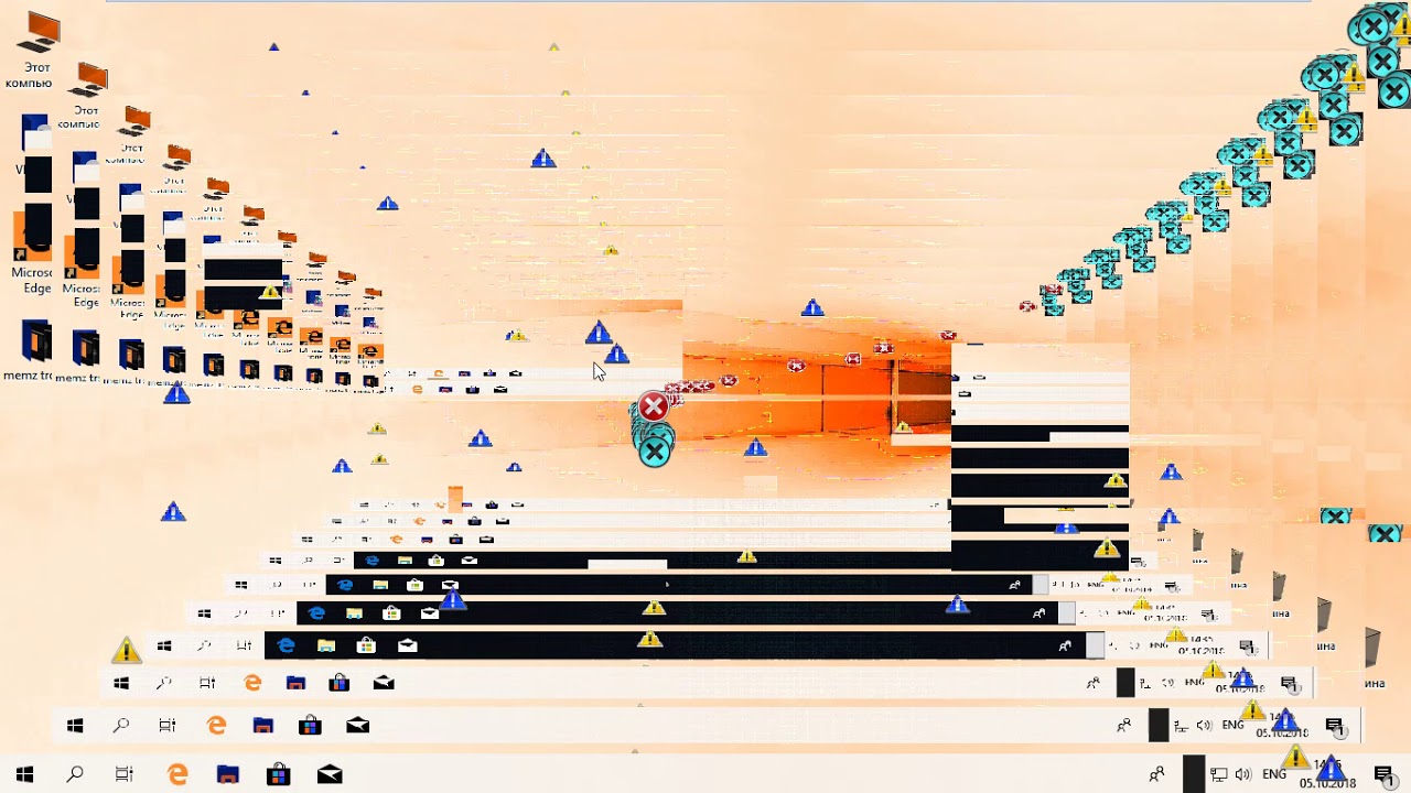 Запуск Trojan.MEMZ на Windows 10 - YouTube