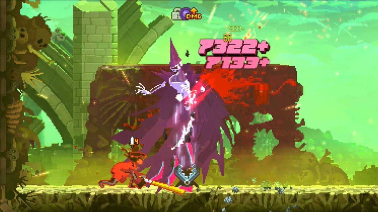 bonk build vs death (dead cells) | 5bc no-hit - YouTube