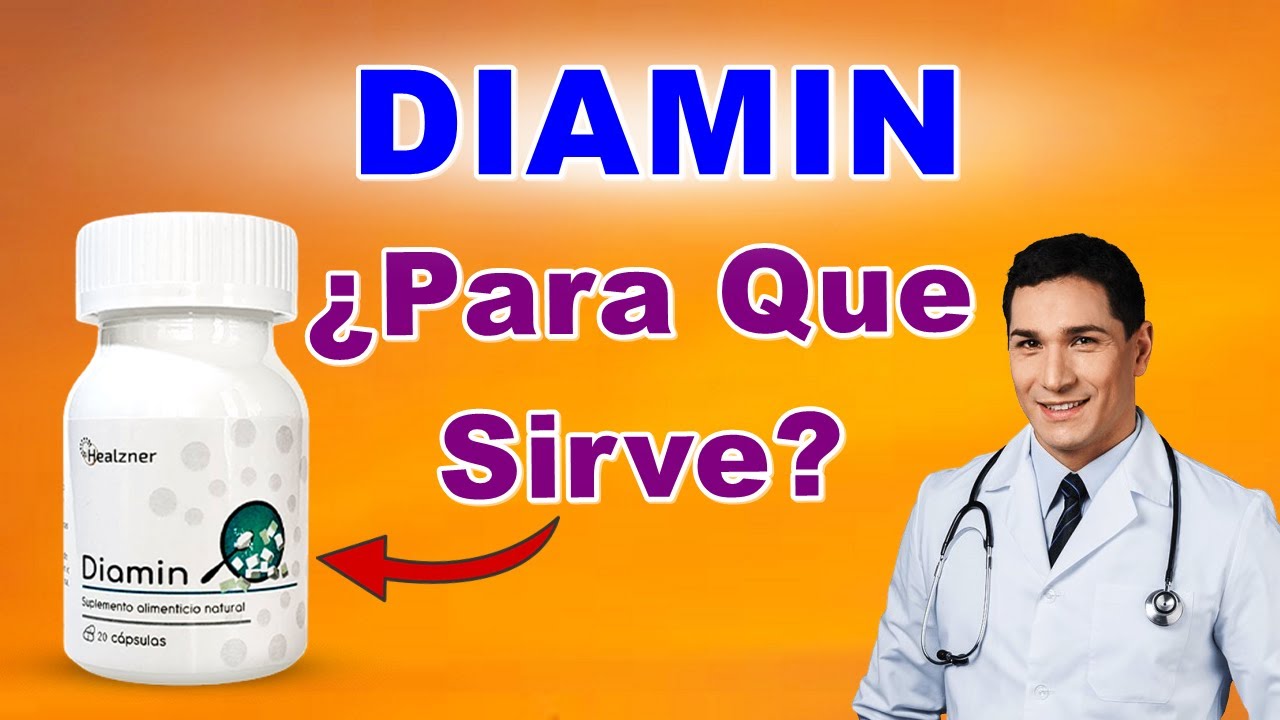 DIAMIN Para Que Sirve Diamin Suplemento Alimenticio Capsulas Diamin ...