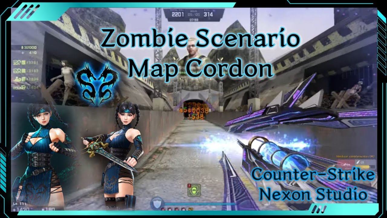 [CSNS] Map Cordon - Zombie Scenario - Gameplay #86 - YouTube