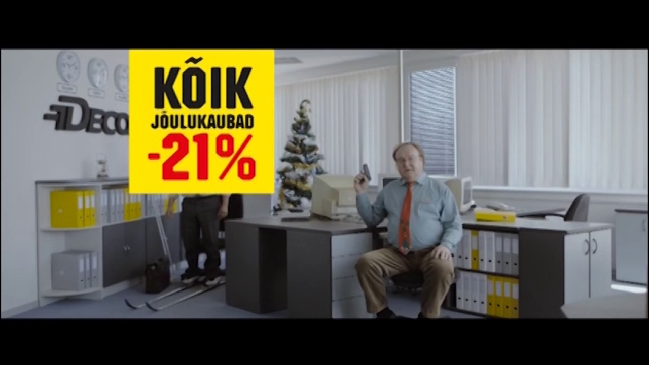 Decora: Jõulukaupade 21% allahindlus reklaam - YouTube